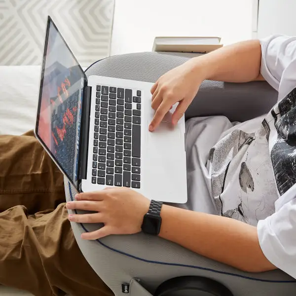 30D Portable Lap Laptop Desk Arm Rest Memory Foam Pillow