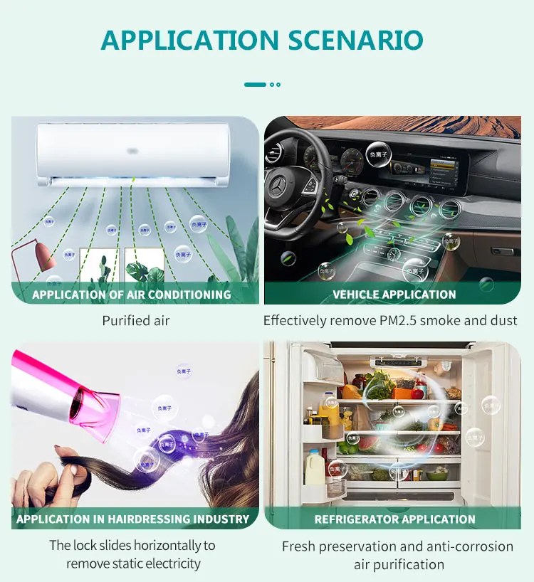 200 Million Positive Negative Ions Generator for Air Purification