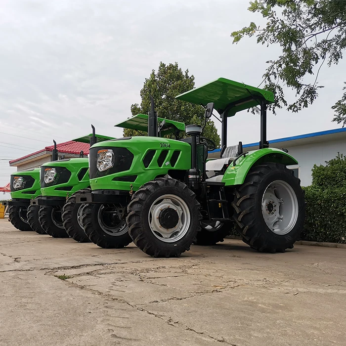 2023 New Design Hot Sale Chalion 80hp 90hp 100hp 110hp 120hp Wheel Tractor With Corn Seeder ...