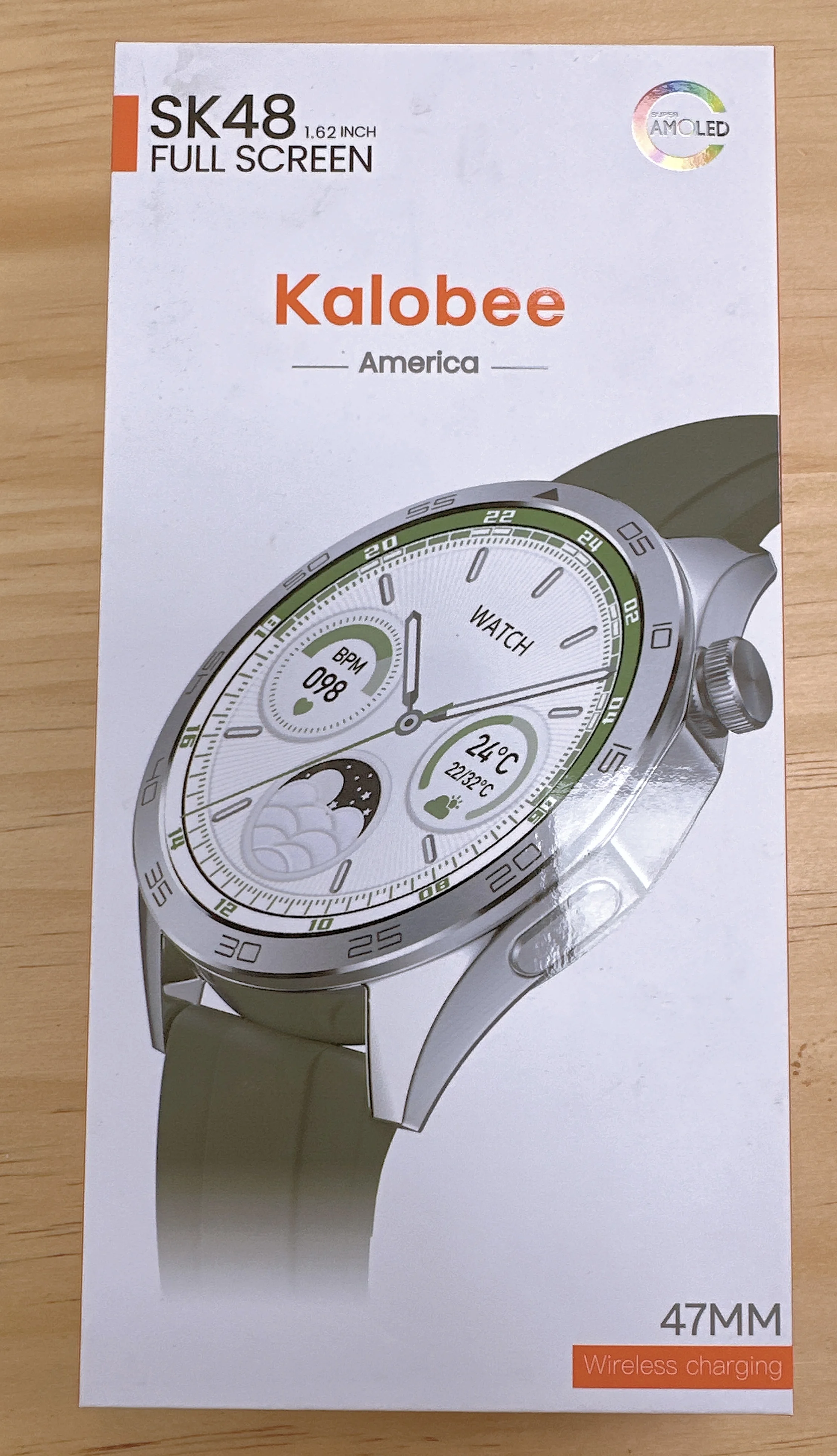 Factory Oem Customized Smartwatch Kalobee Sk48 1.53" Bt Call Nfc ...