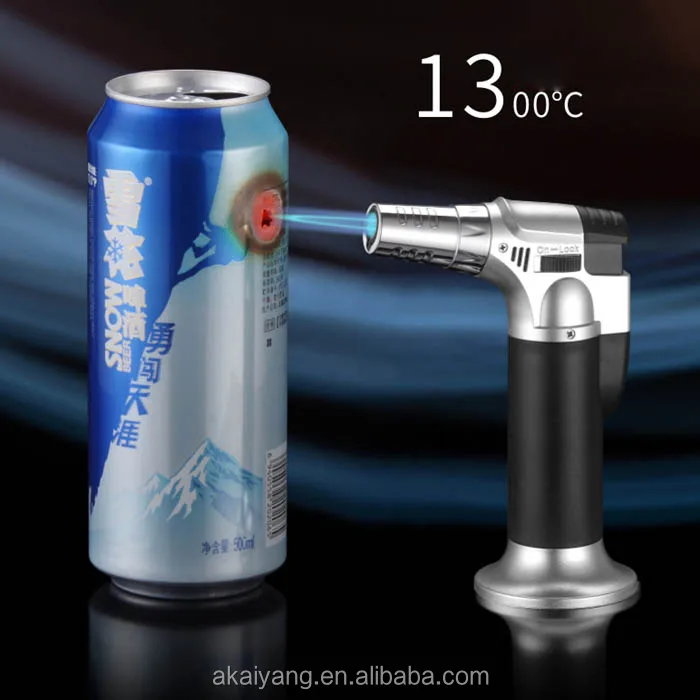 Cauterization and Smoking Torch Lighter Refillable Butane, Blue Flame ...