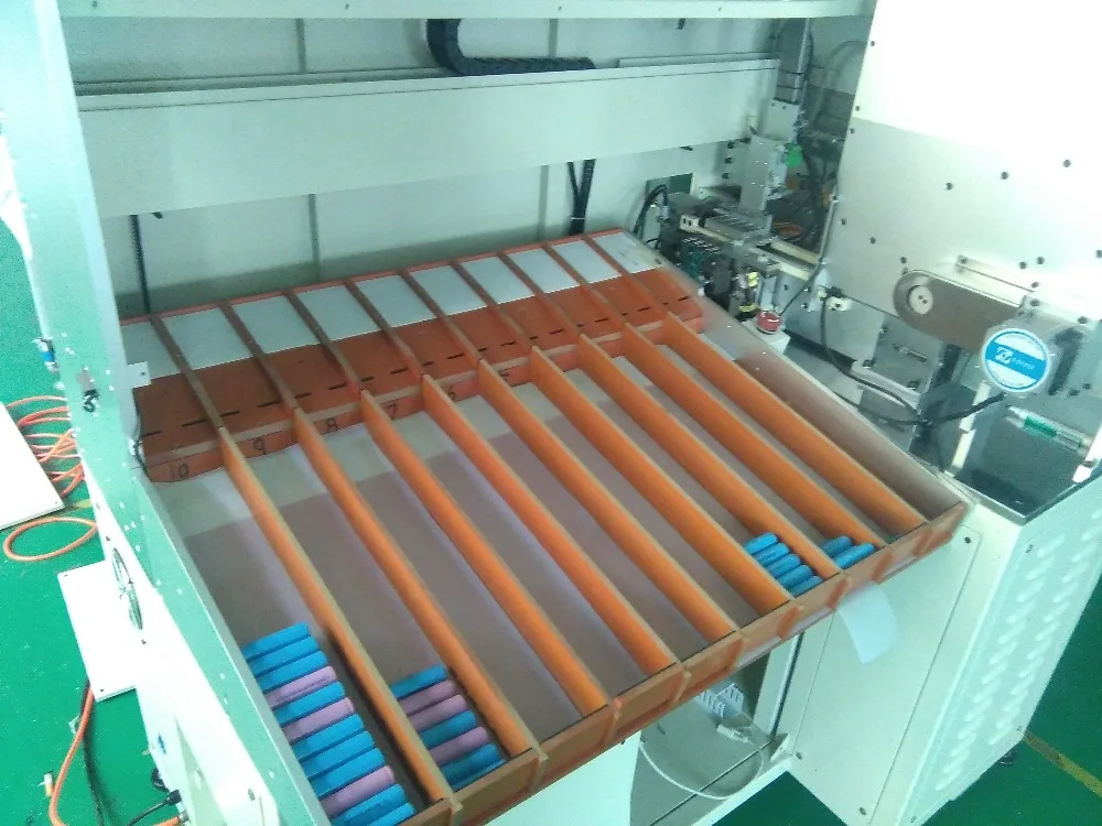10 Channel Common Use 18650 26700 21700 Sorting Machine Barley Paper ...