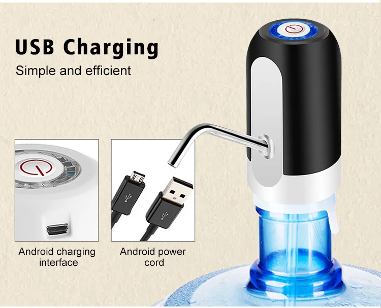 Small 6 Inch Bottle Drink Usb Drinking Automatic Portable Mini Electric ...