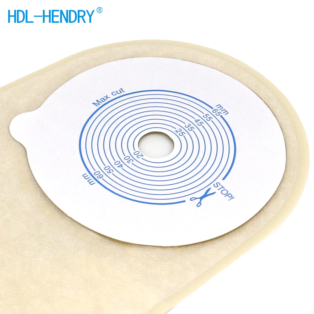 Factory Supply Ostomy Care One-piece Hydrocolloidal Bottom Plate Can ...