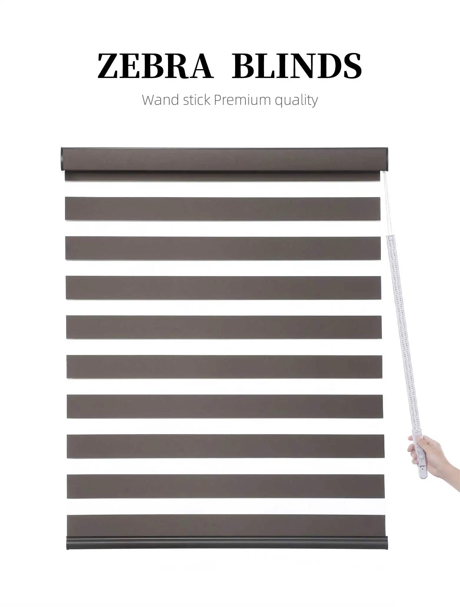 Zebra Blinds Vision Shades Cord Control Blackout Blinds For Windows ...