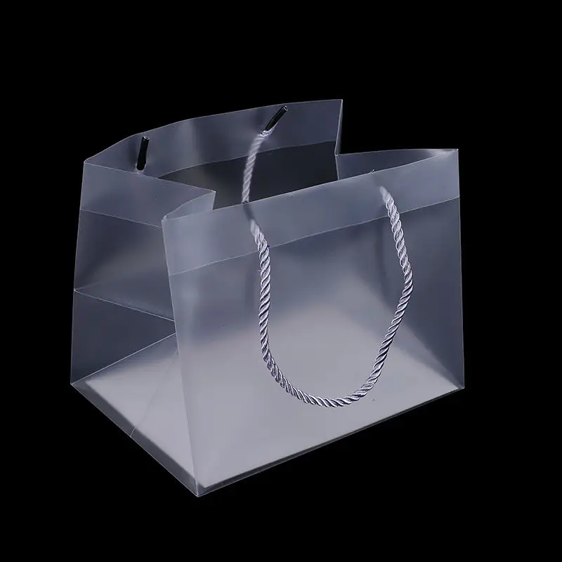 High Quality Plastic Makeup Cosmetic Clothes Pvc Transparent Tote Bag ...