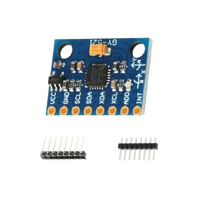 Gy-521 Mpu-6050 Mpu6050 6dof 3 Axis Analog Gyroscope Sensors ...