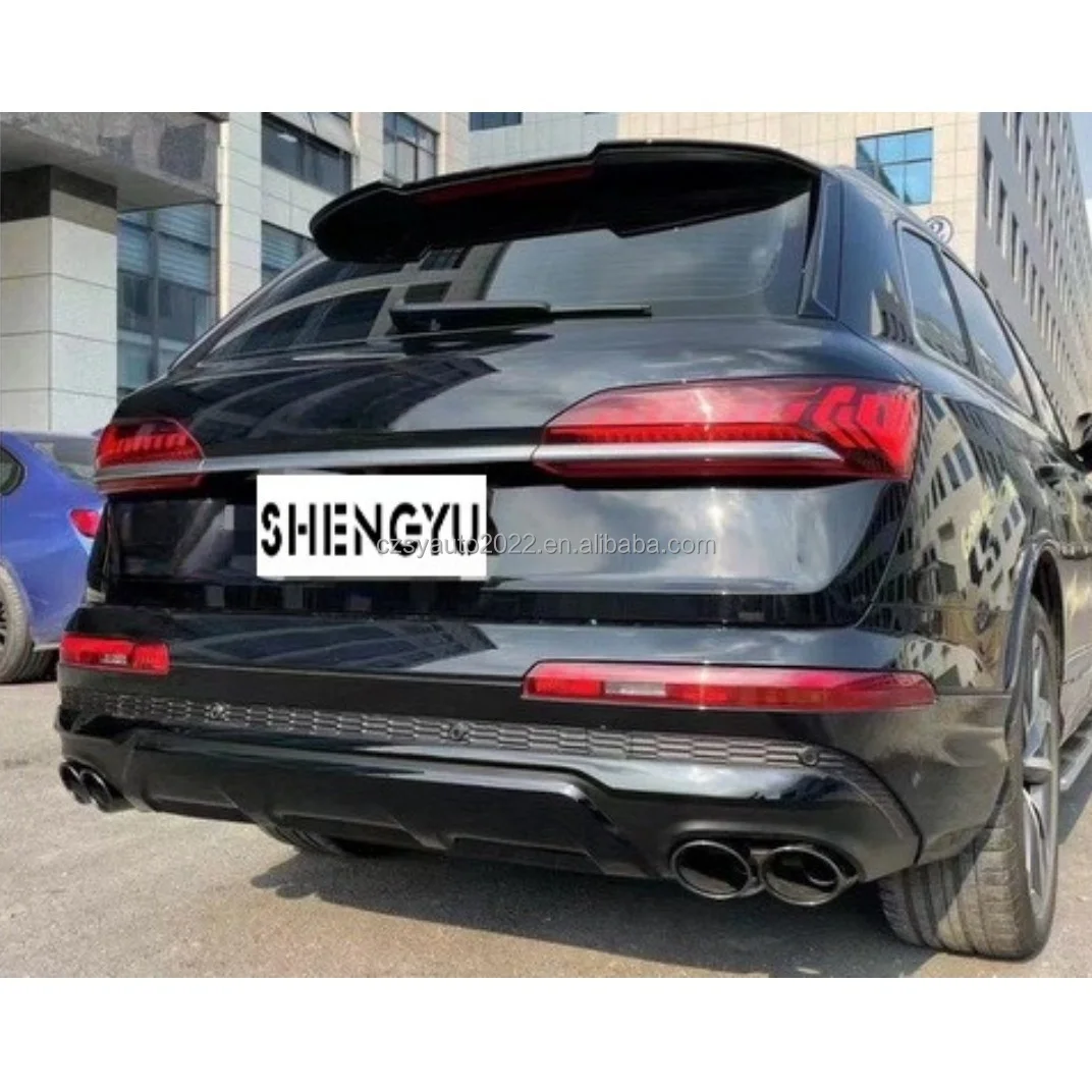 Body Kit for Audi Q7 2021 - Front Mesh & Rear Diffuser