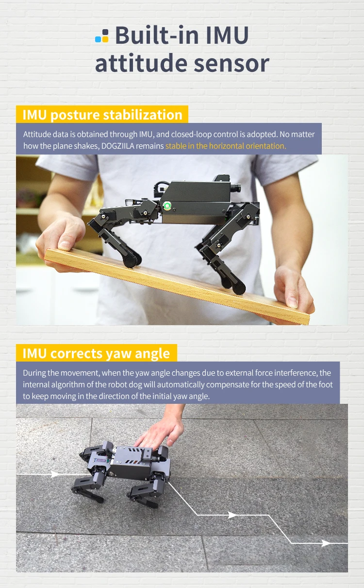 12DOF AI Robot Dog S1/S2 - Bionic Actions with Raspberry Pi 5