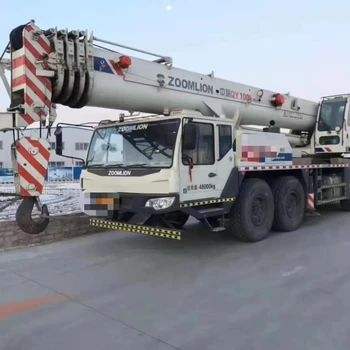 Zoomlion 120 Ton Truck Crane Construction Machine 120t Truck Mounted ...