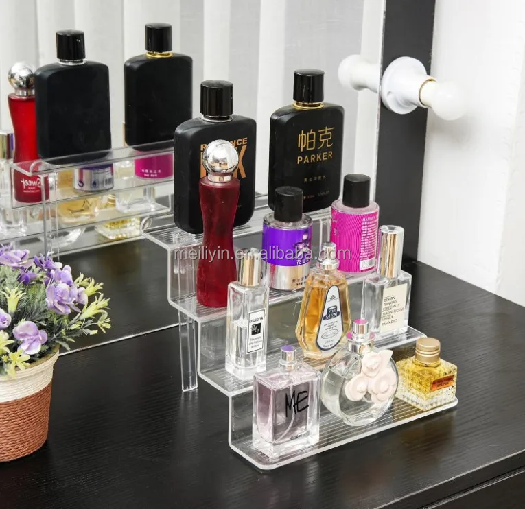 Retail Shop Plastic Stepped Display Racks - Figure Display Shelf