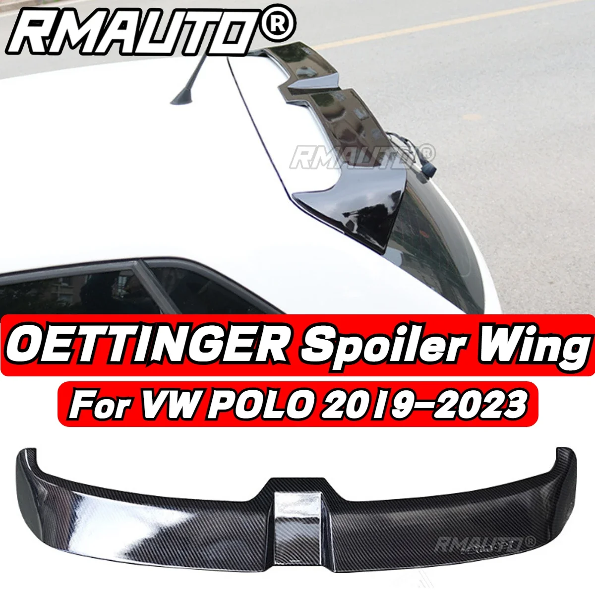 POLO MK8 Lip Car Front Bumper Splitter Lip Diffuser Rear Lip Spoiler ...