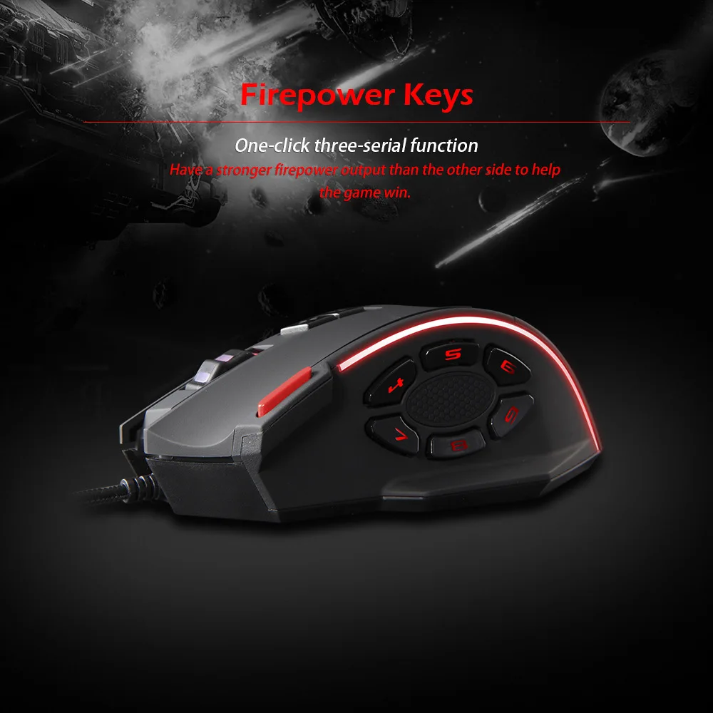 Zelotes Mouse Gaming Computer Mouse 2.4ghz Wireless Mouse For Laptop ...