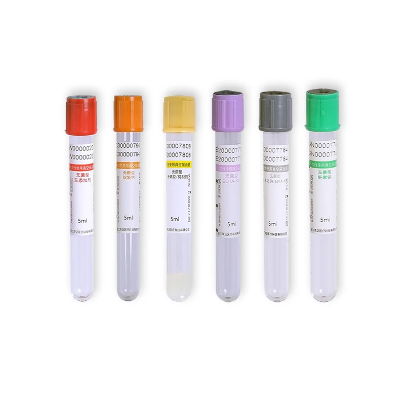Medical Disposable Blood Collection Tube Plastic Vacuum Edta K2 K3 ...
