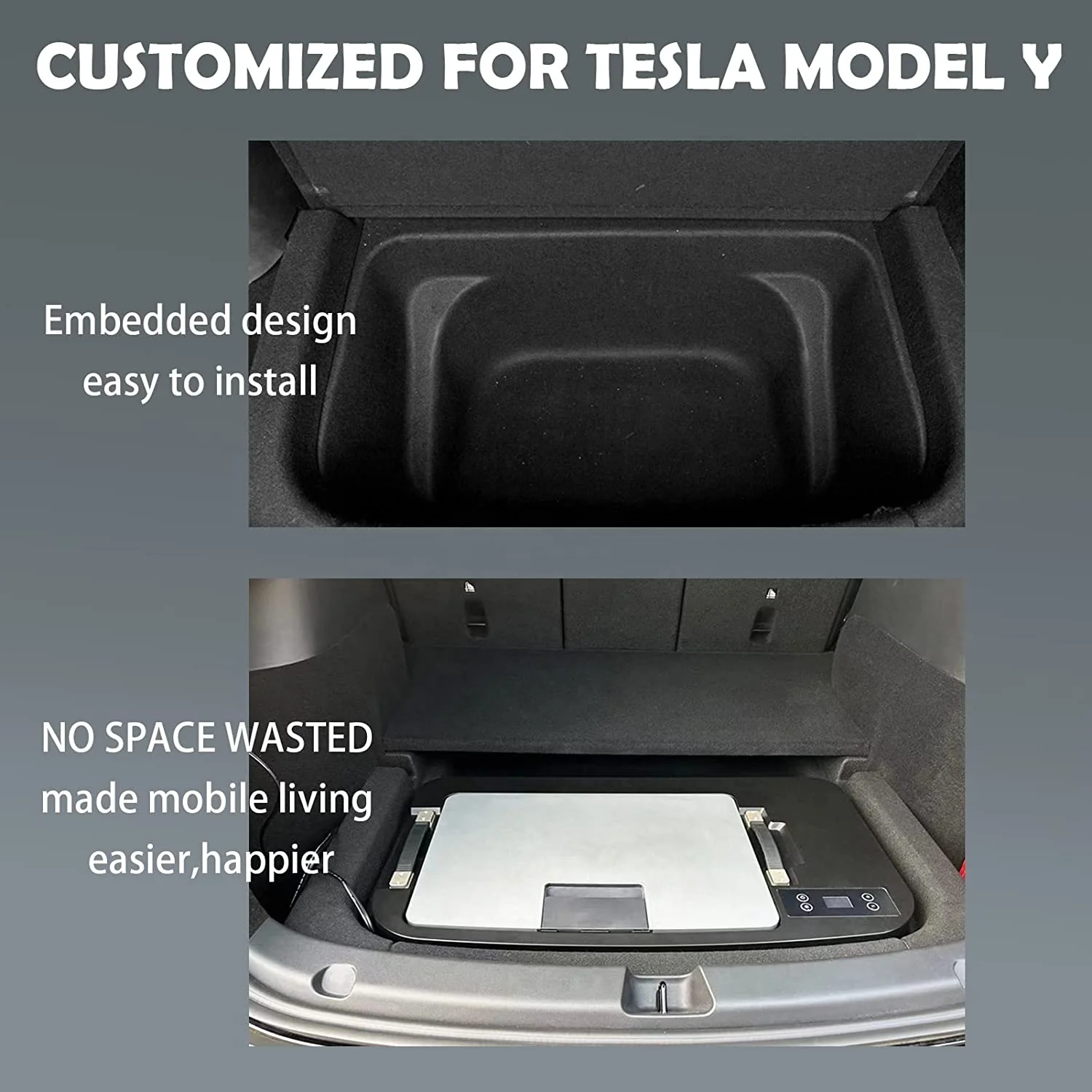 Tesla Model Y Series Exclusive Refrigerator Camping Cooler Freezer ...