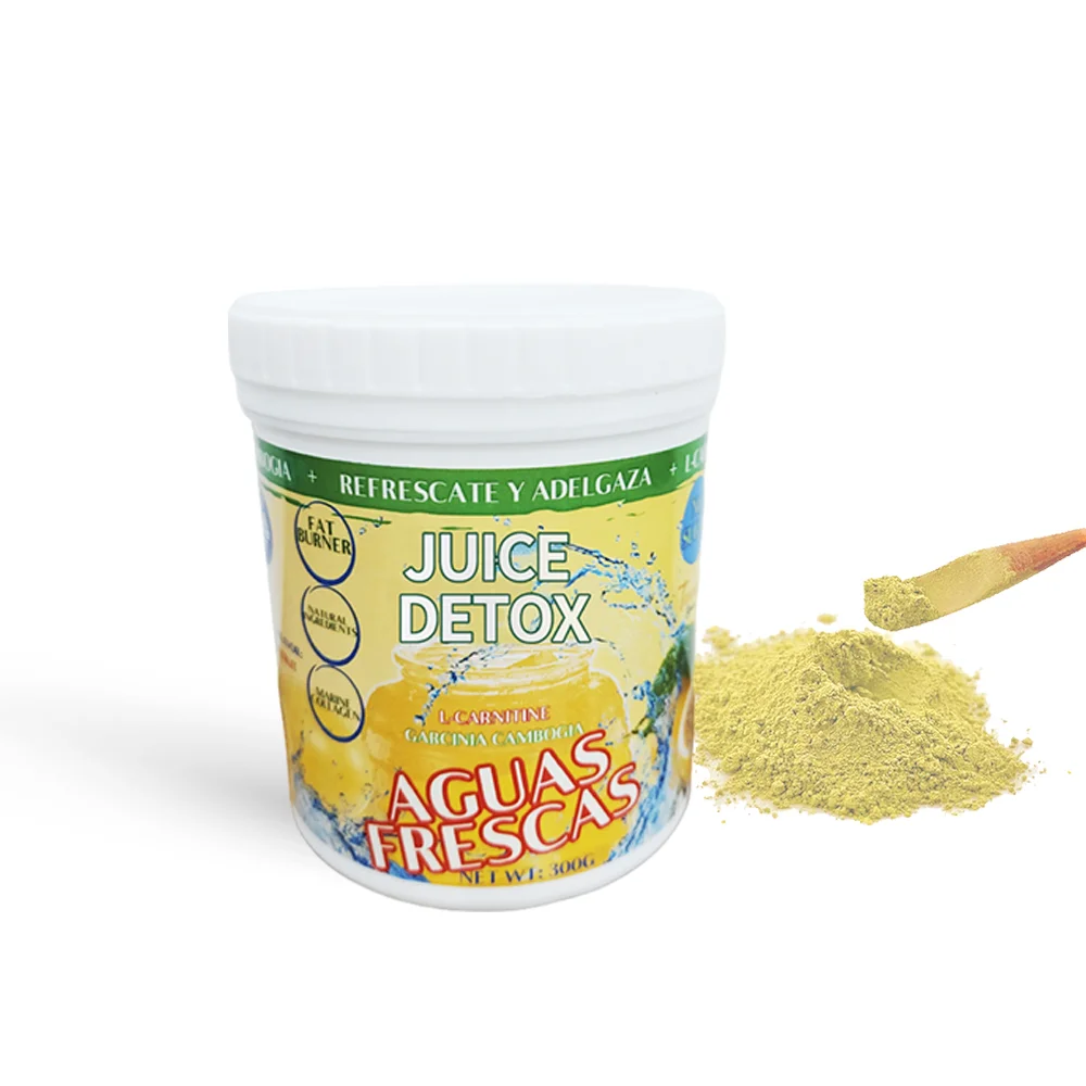 Juice Detox Powder Passion Fruit Flavor Aguas Frescas Super Cleanse ...