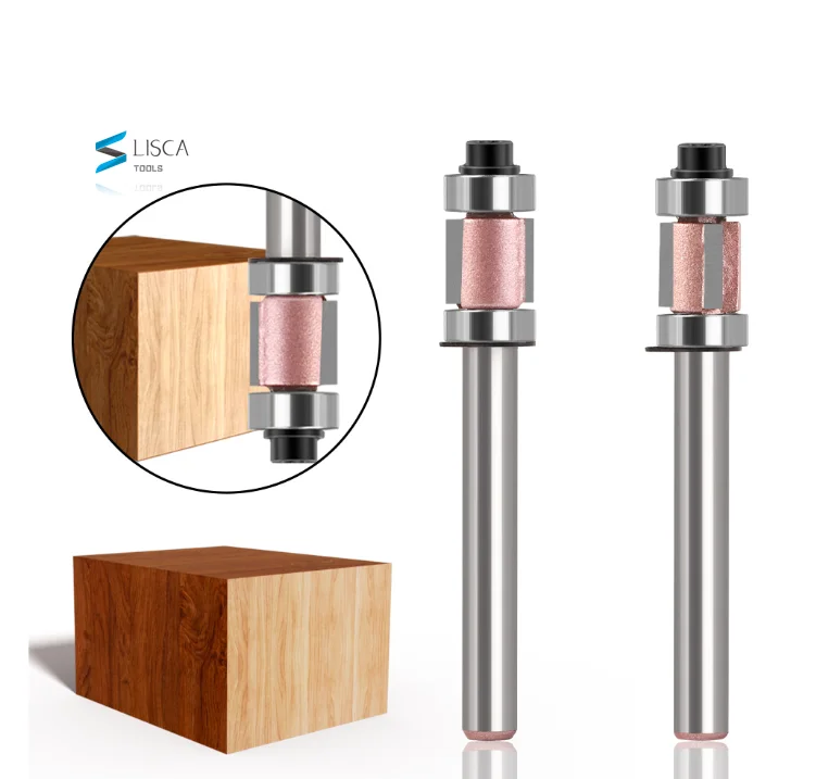 L-N305 1Pc 6mm Template Trim Router Bit 2/3 Flutes Routing Cutters ...