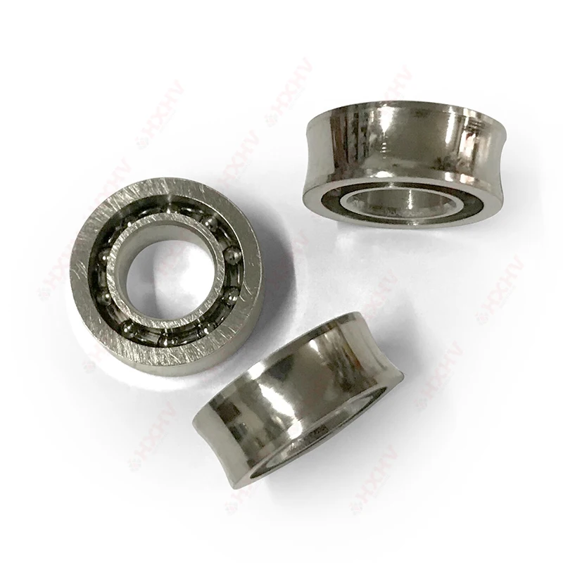 Ur188 R188 U Groove Chrome Steel 10 Balls Gcr15 Crown Steel Retainer 6.35x12.7x4.762 Mm Hxhv ...