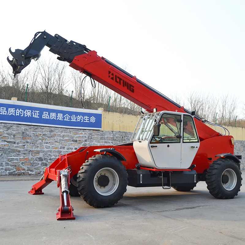 LTMG Chinese 4 Wheel Telescopic Handler 3ton 4.5ton 5ton Telescopic ...