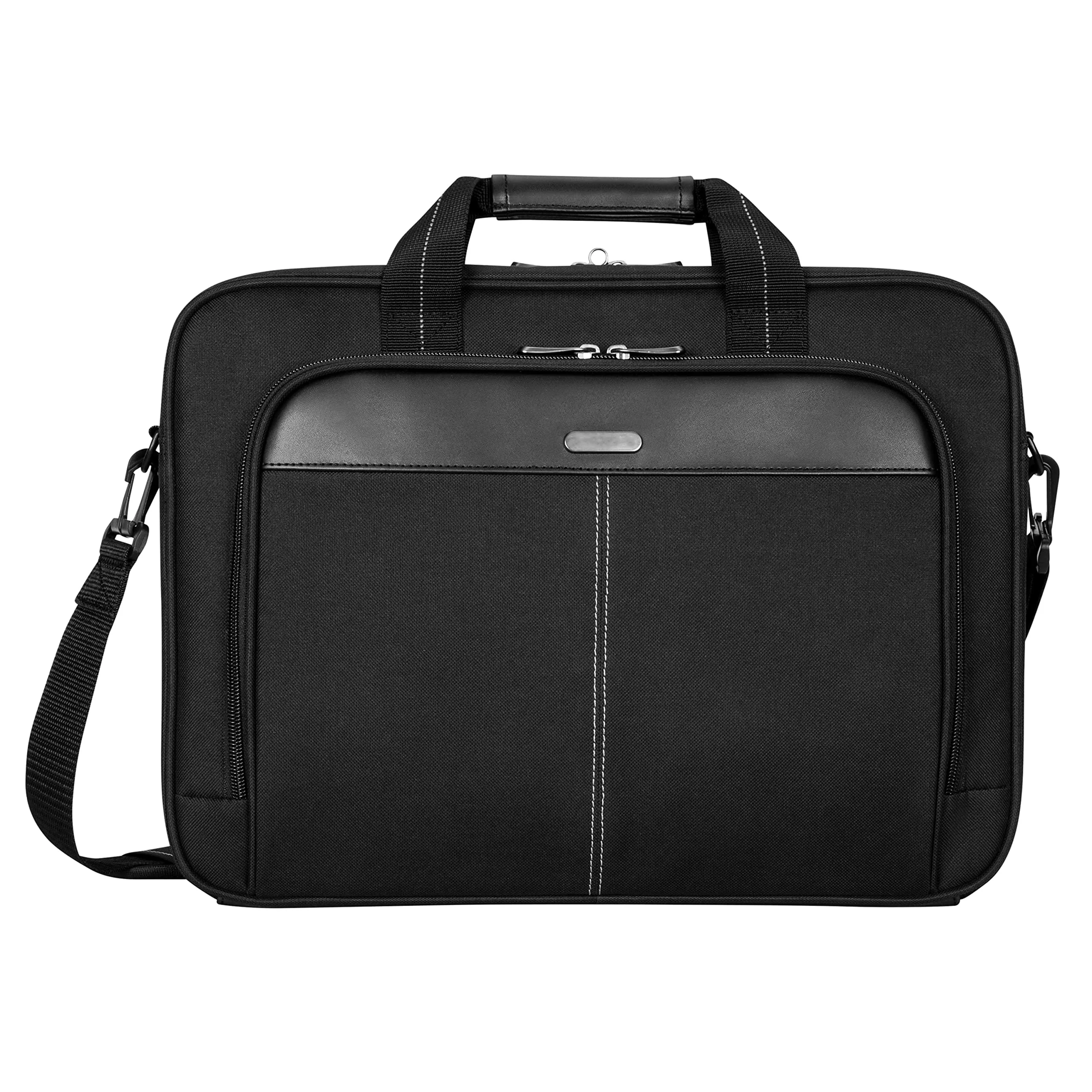 Classic Slim Ergonomic Briefcase Durable Lightweight Messenger Bag ...