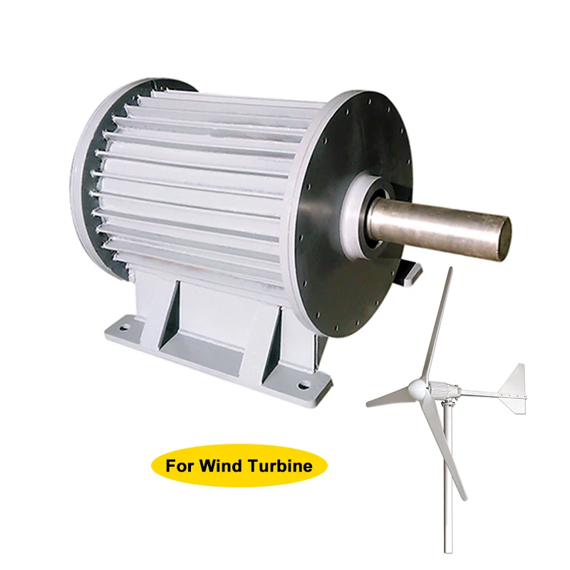 Wind Turbine Using Electric Alternator Motor Generator Permanent Magnet ...