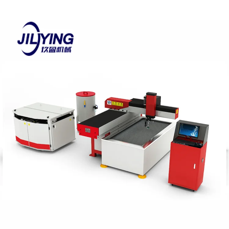 3 Axis 5 Axis Cnc Waterjet Stone Cutting Machine For Marble Granite Ceramic Tile