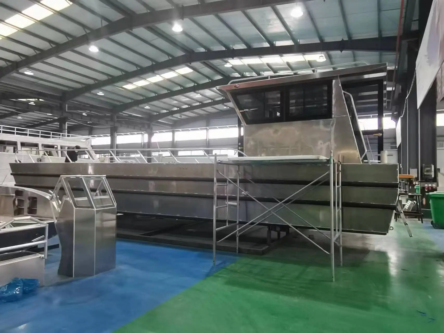 11m Aluminum Work Boat - Durable Landing Craft for Transport