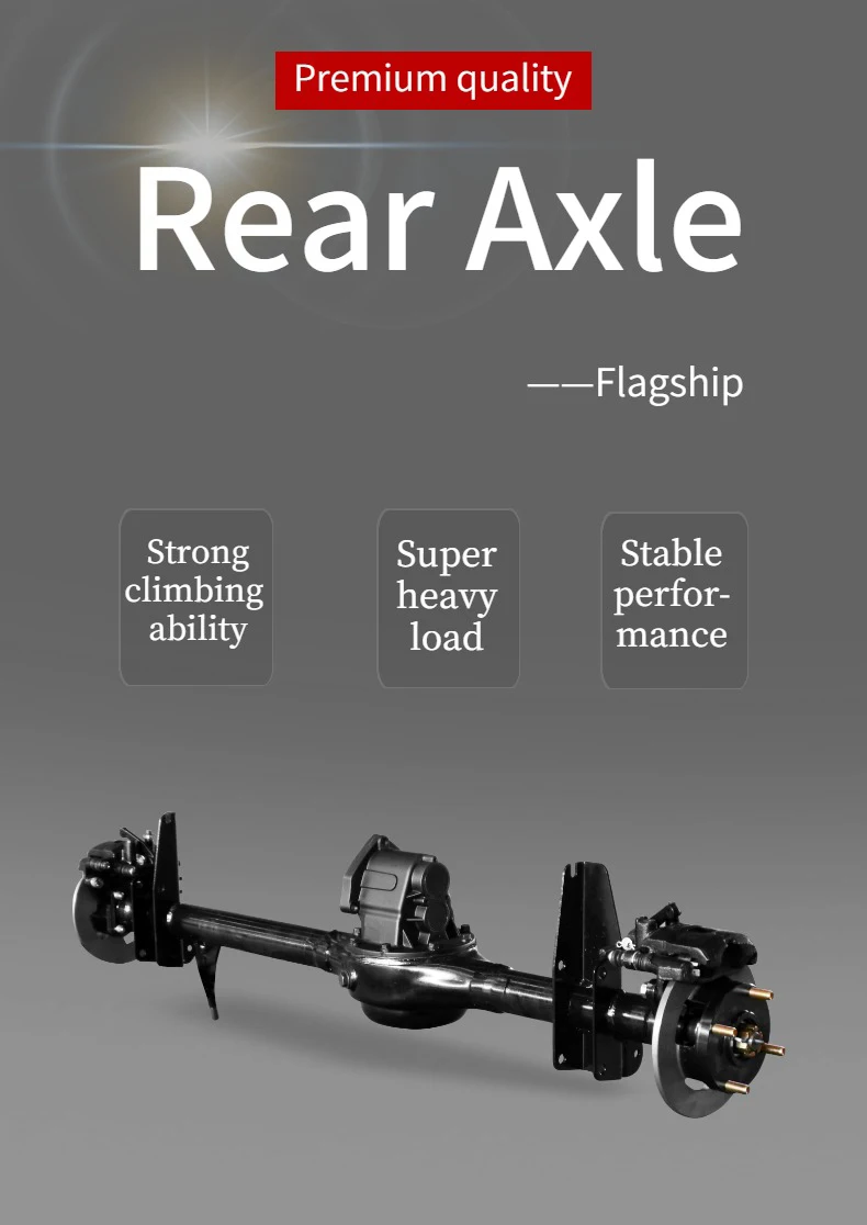 Electric Vehicle Bridge Axle With Differential - Buy Electric Vehicle ...