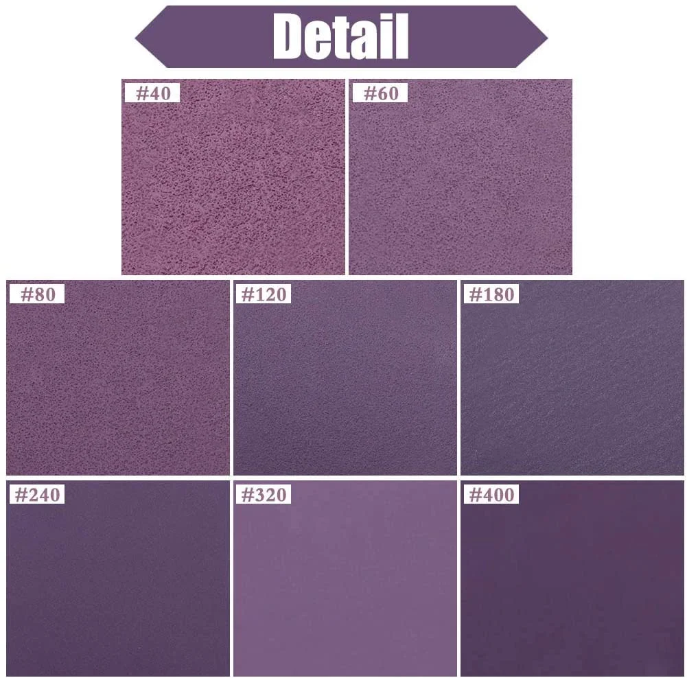 6 Inch Multiple Holes High Quality Abrasive Paper Disc Sheet 8 Holes ...