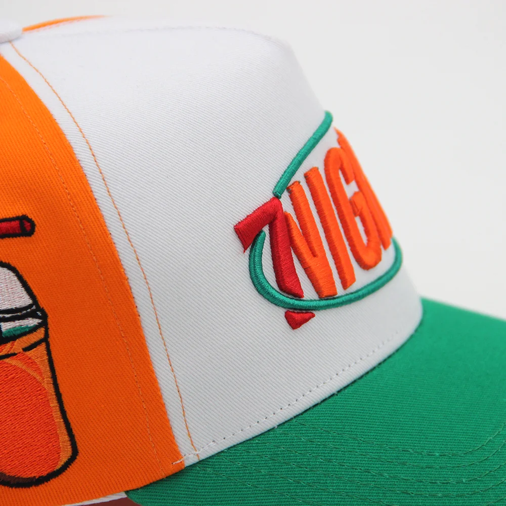 Custom 5 Panel Cap - Structured Baseball Hat with Embossed Logo