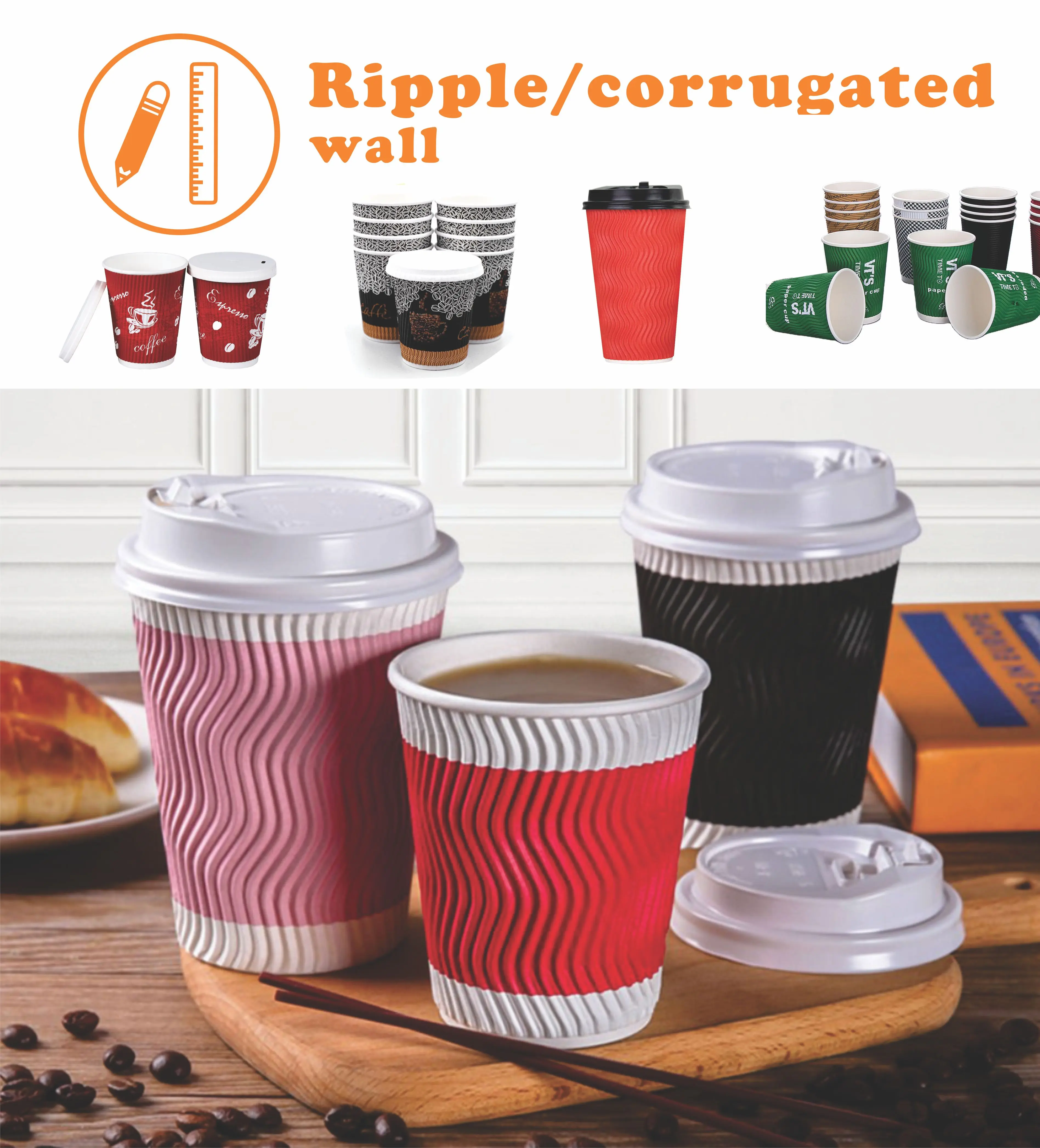 Eco Friendly Take Away Food Container 8oz Single Wall Cup With Logo Coffee Paper Cup| Alibaba.com