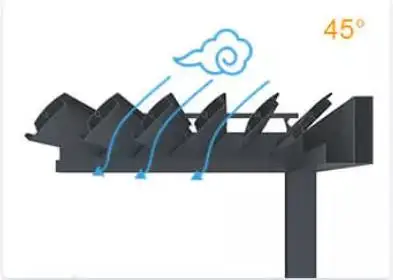 DIY Retractable Louver Roof 3X4m 4X4m Waterproof Garden Buildings ...