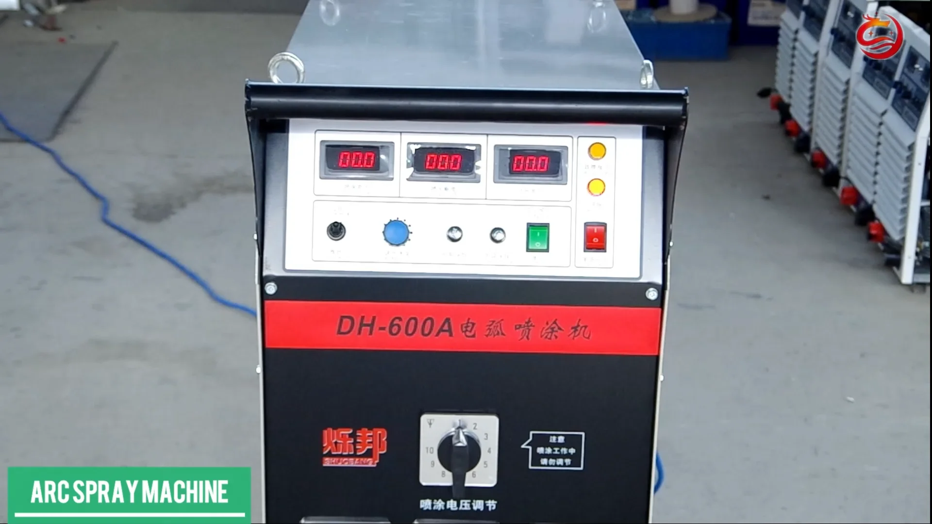 Easy Operation Thermal Zinc Metallization Arc Spray Machine Complete ...