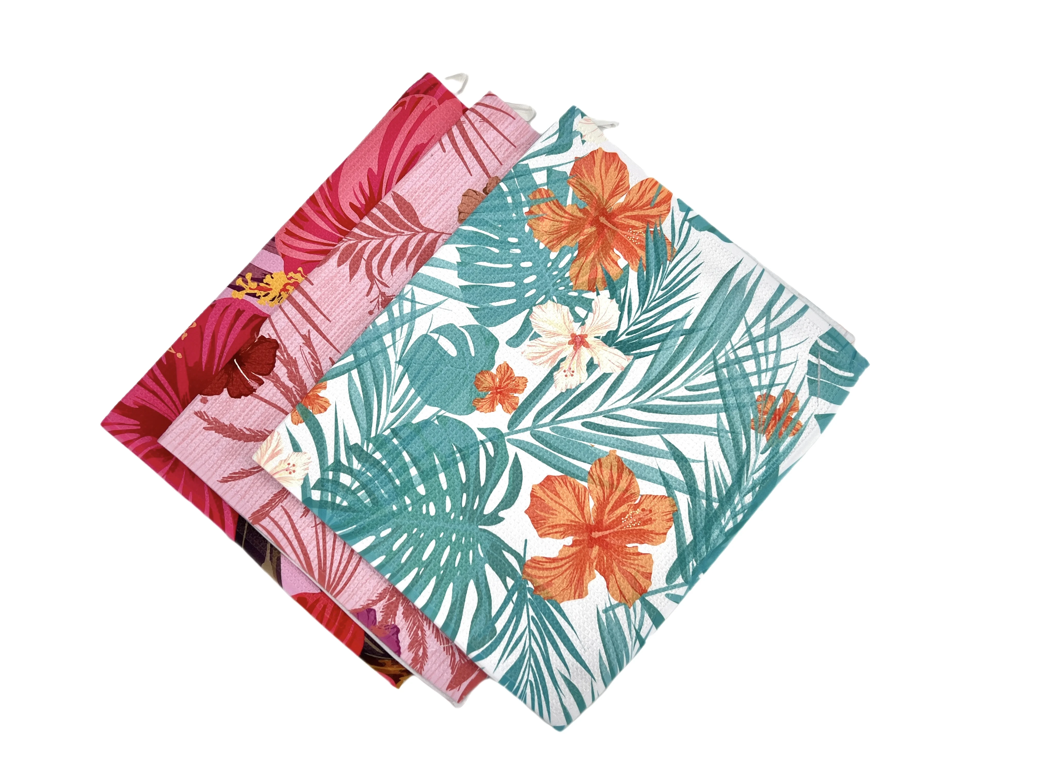 Premium Microfiber Kitchen Towels Recycled Plastic Soft Absorbent Dish ...