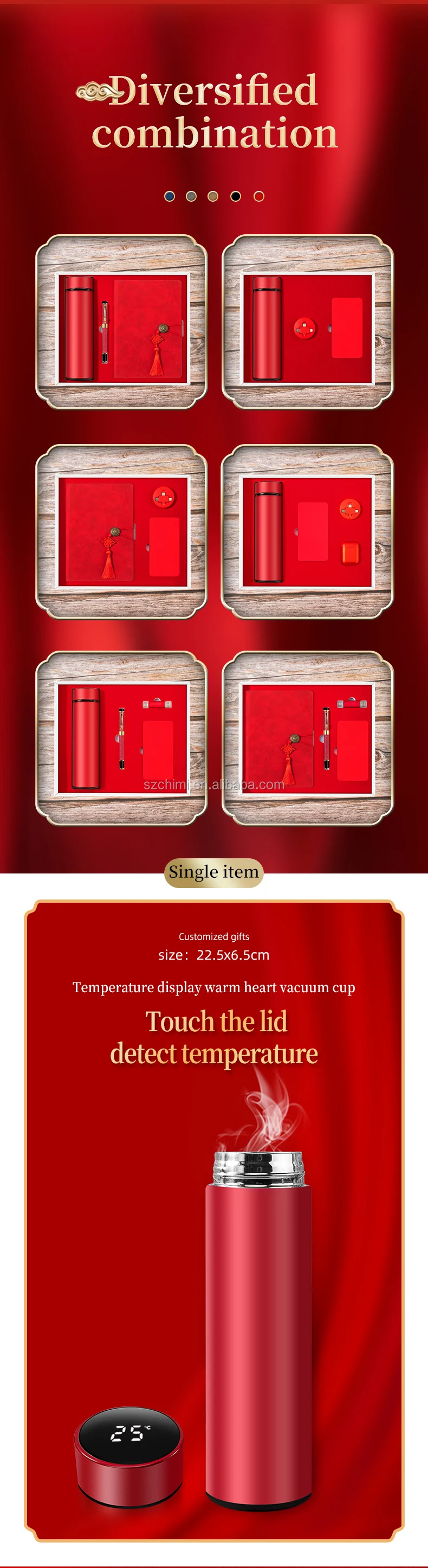 4 in 1 Vacuum Flask + Pen + USB Flash Drive + Power Bank Business ...