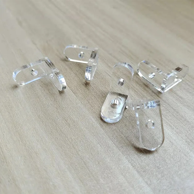 Wholesale L Bracket Acrylic Corner Brace Joint Clear Plastic Right ...