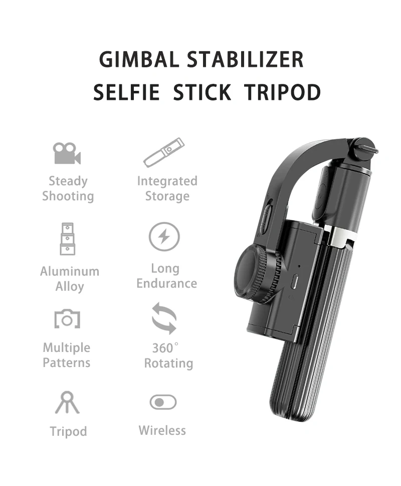 3-axis Gimbal Stabilizer for Smartphone - Portable & Versatile