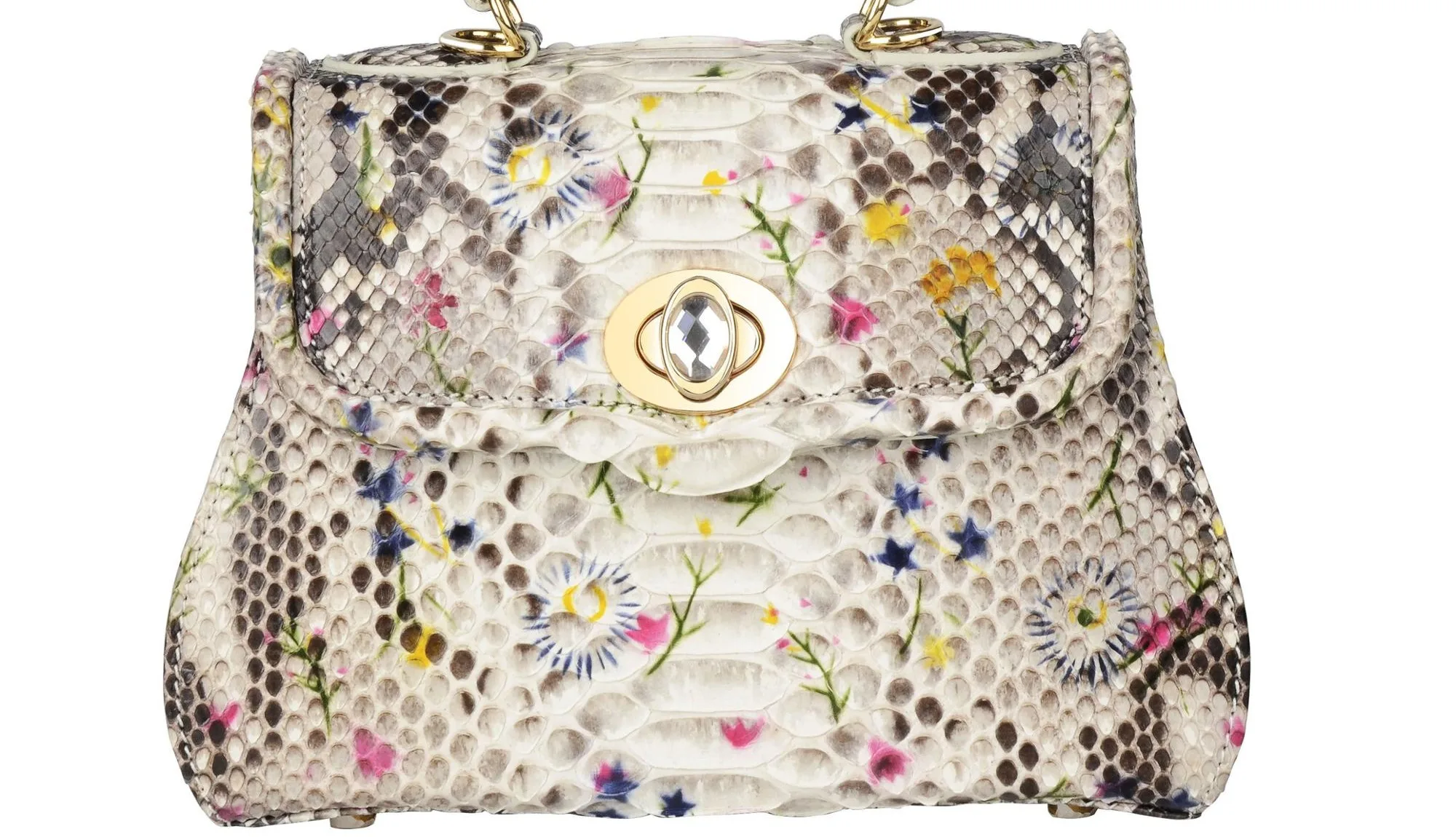 Vintage Genuine Snake Skin Leather Women Handbag - Buy Women Leather ...