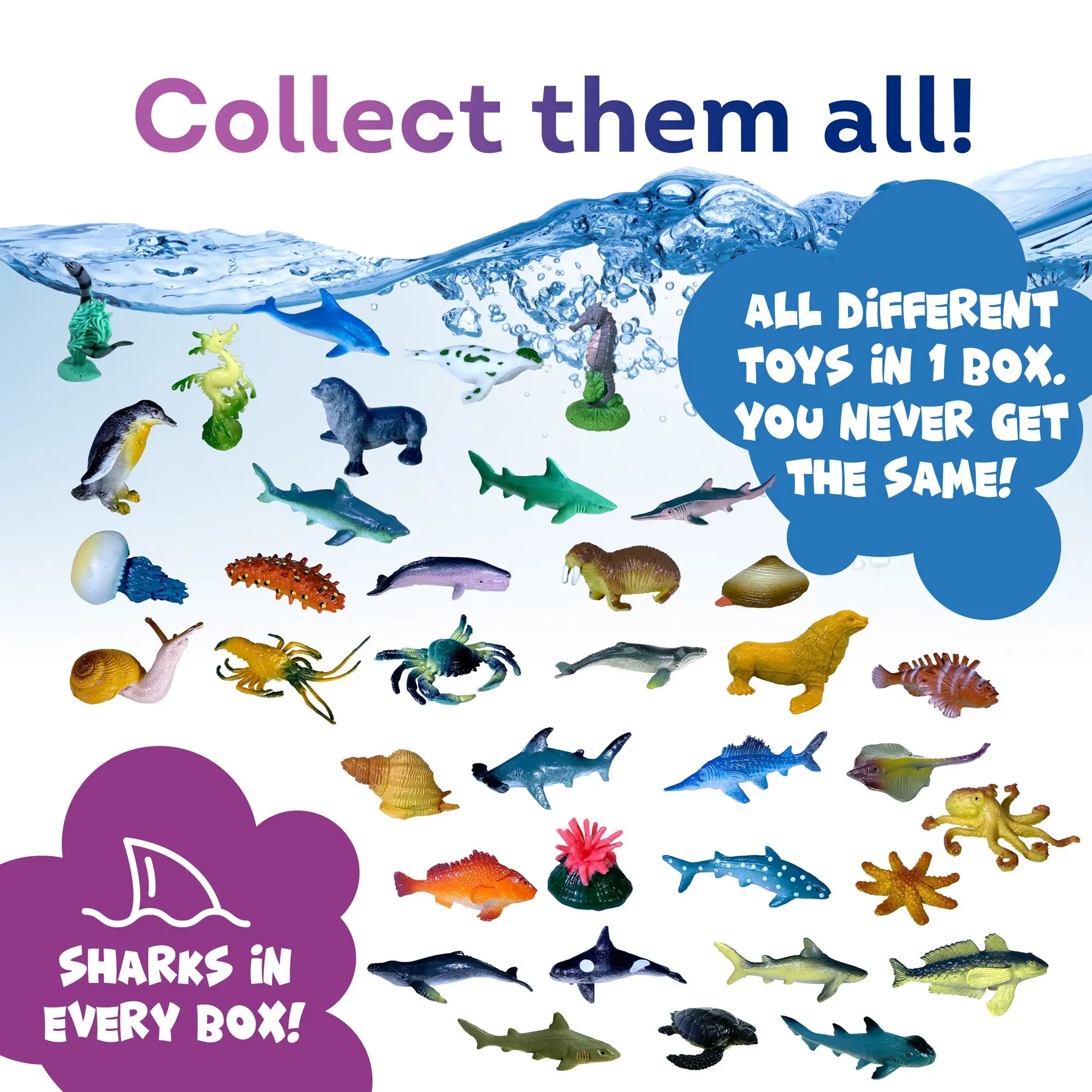 6 Bath Bombs With Sea Animals Toys Inside| Alibaba.com