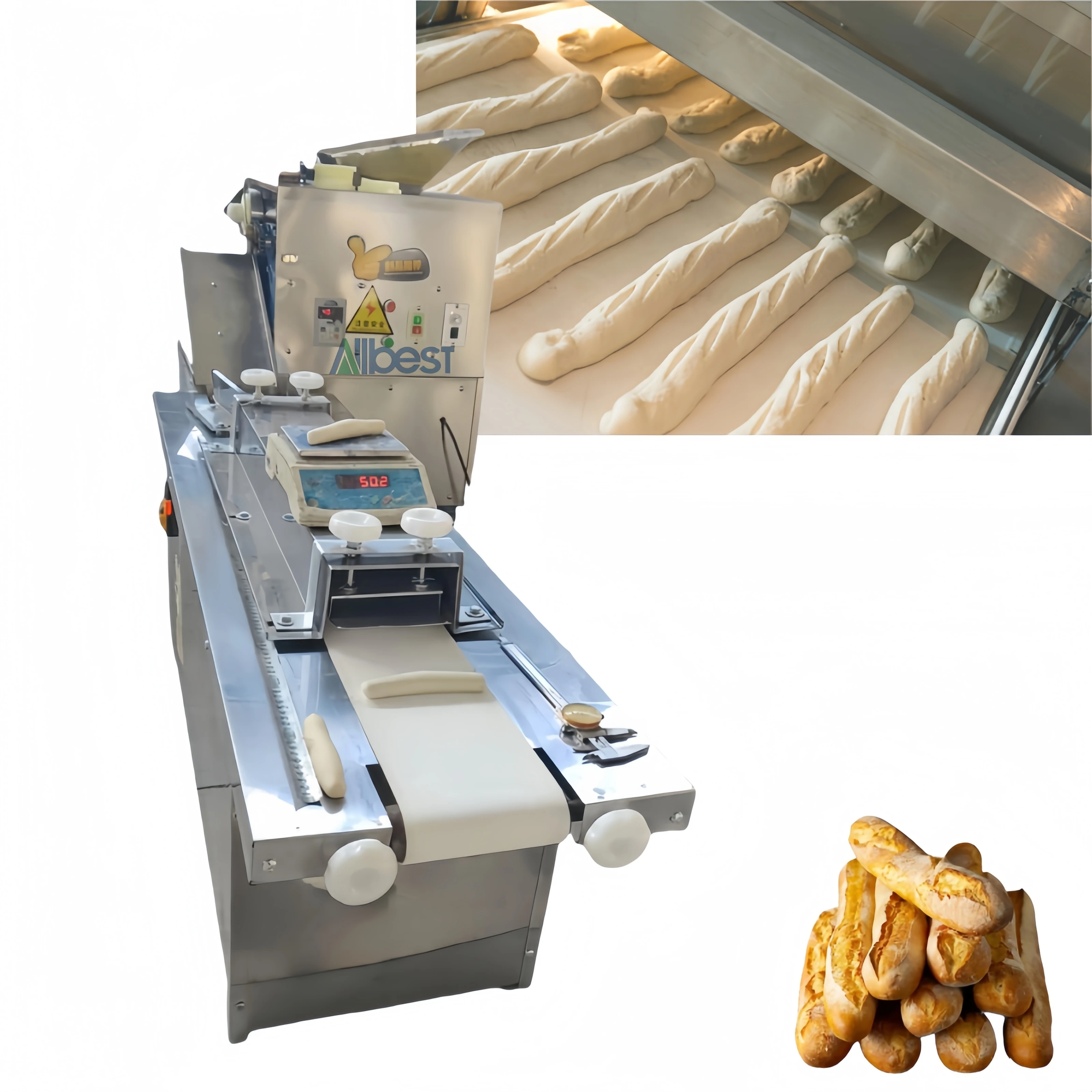 Toast Bread Moulder - High Productivity Shaping Machine