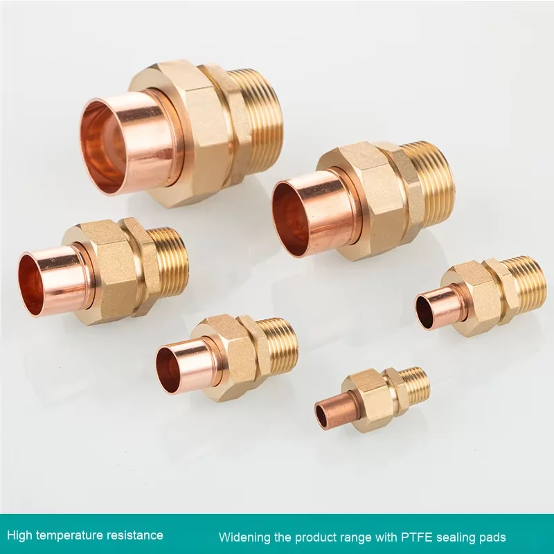 Purple Copper & Brass Air Conditioning Refrigeration Fittings External ...