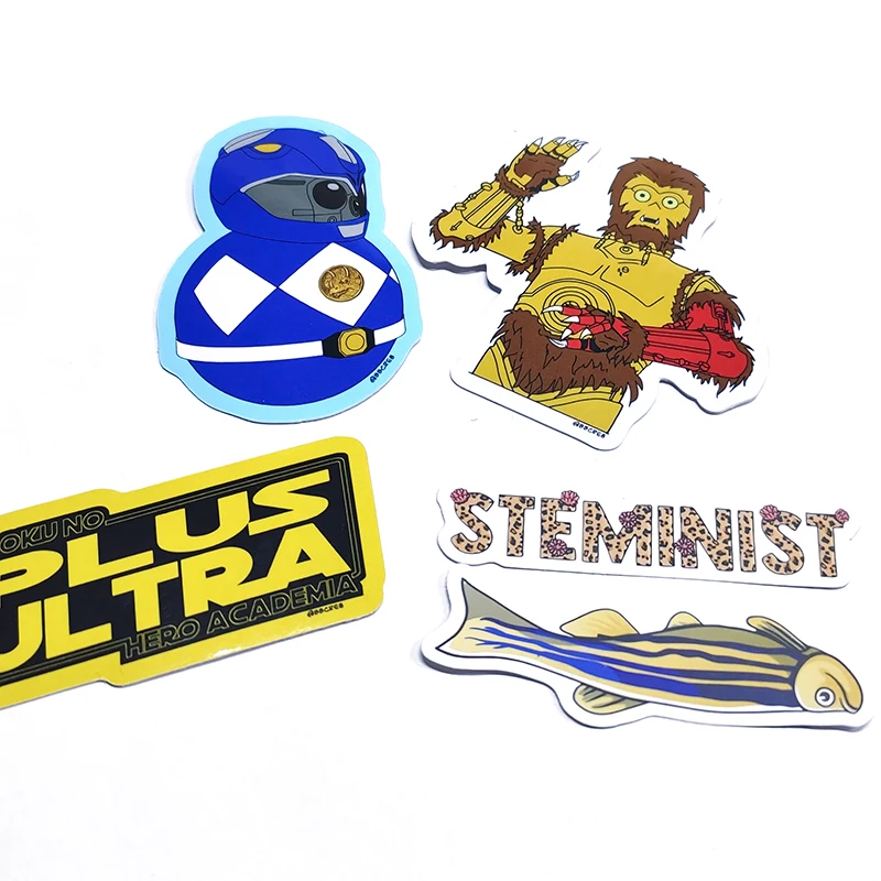 Waterproof Vinyl Custom Stickers Label Sheet Paper Package Sticker Roll ...