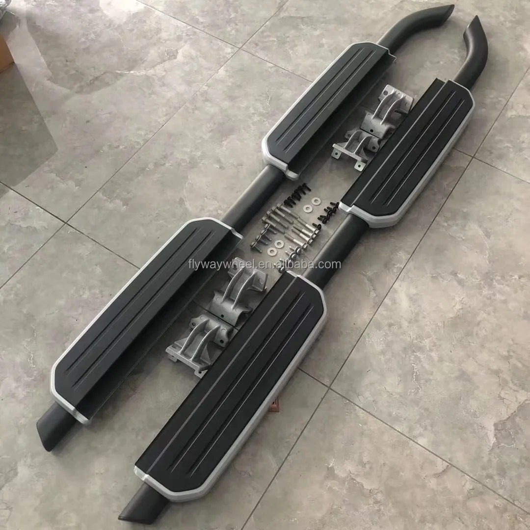 SIDE STEP for LAND ROVER DEFENDER 90/110 BLACK FINISH