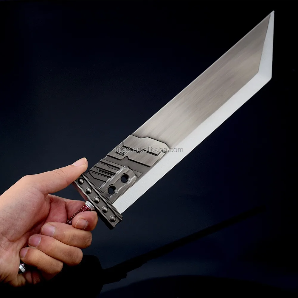 Japan Final Fantasy Cloud Strife Buster Sword Mini Weapon Keyrings New ...