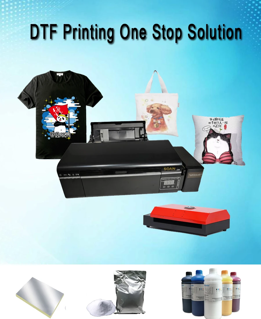 Epson L805 DTF Printer & Full Auto Ink Circulation, DTF Printer for Shirts