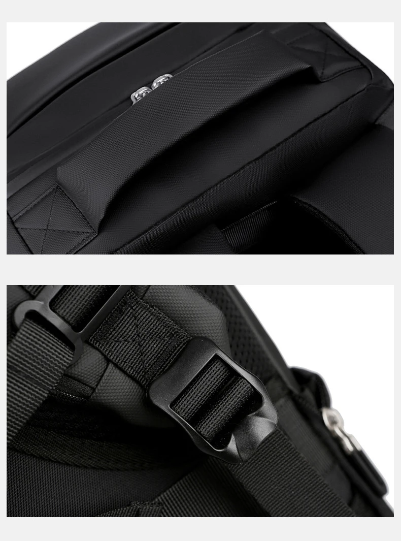 Ergonomics Nylon Laptop Backpacks Anti Theft Backpack Fashion Smart ...