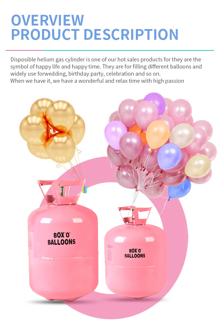 Variety Helium Gas Cylinder For Balloon Party - Buy Helium Gas ...