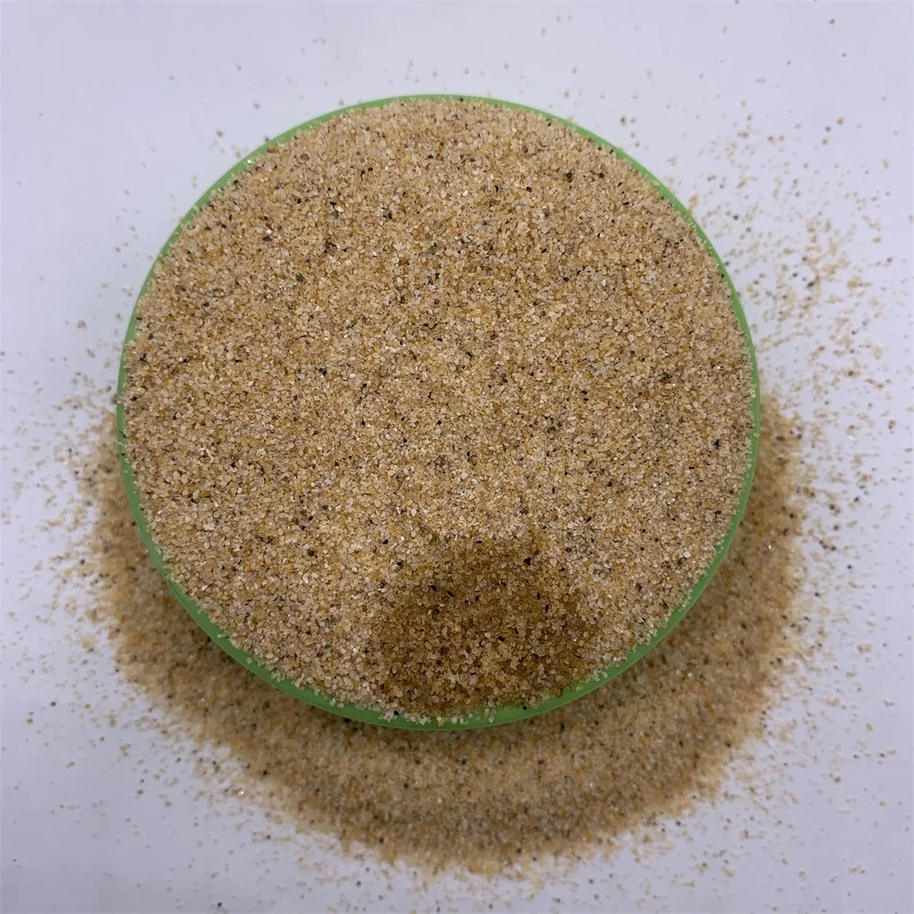 Spot Wholesale Natural Sand 20-40 Mesh Color Is Used for Fish Tank ...