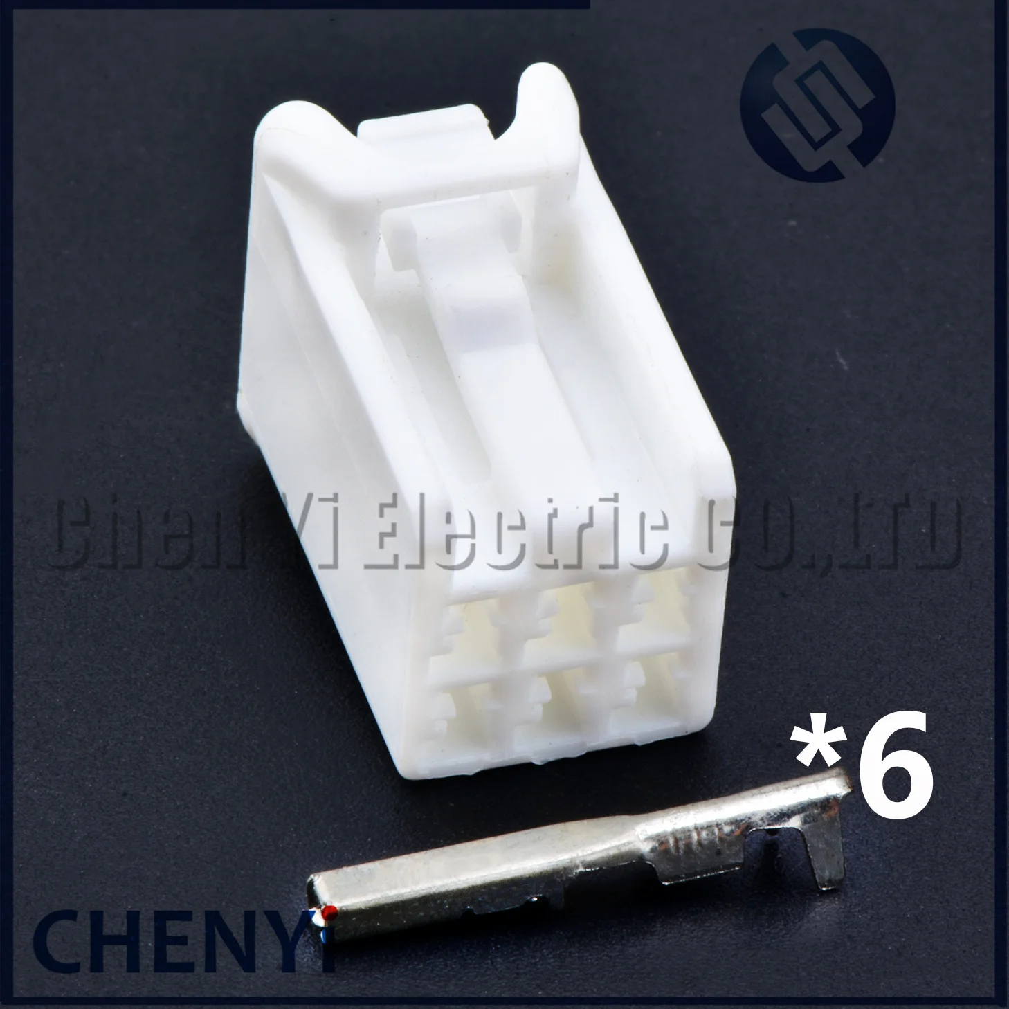 6 Pin female Car wiring harness connector Atmosphere light fuse box ...