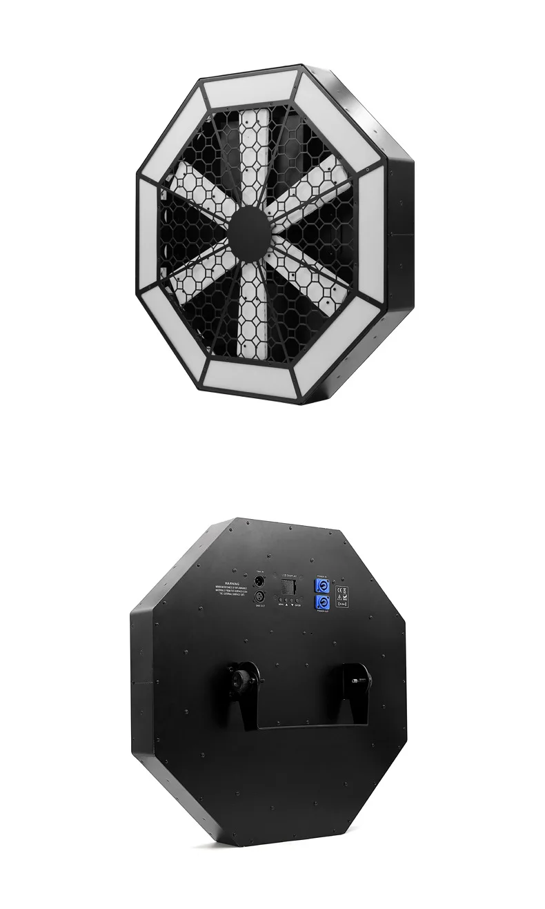 Professional Big Windmill Background Rotating Fan Led Wash Stage Light ...